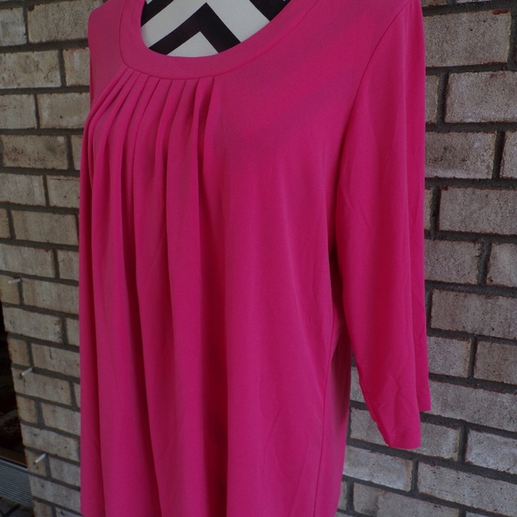 Susan Graver Tops Nwt Susan Graver Large 214 Pink Qvc Top Poshmark